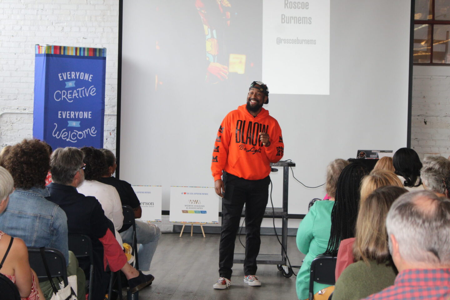 VisArts Hosts Creative Mornings RVA; Roscoe Burnems Speaks on ...